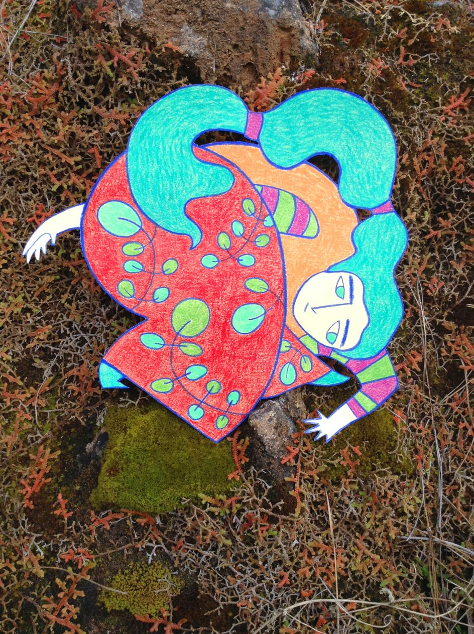 Nature: Illustrator collaborates with the great outdoors to bring ...