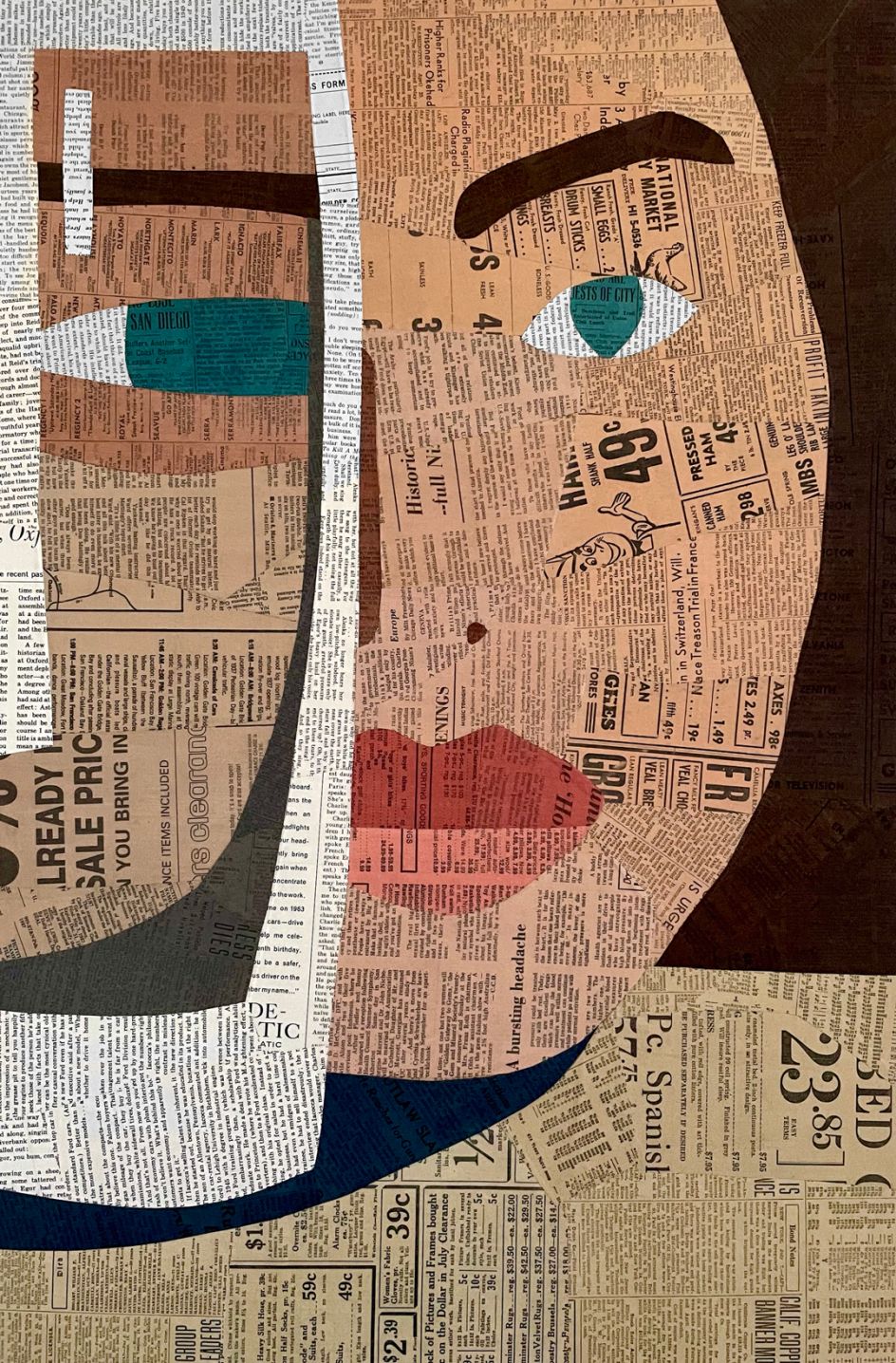 Patrick Nelson's breathtaking collages bring a graphic design ...