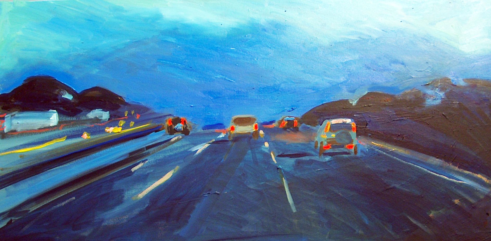 Out on the Road: Paintings to celebrate our love of the automobile ...