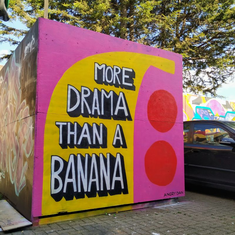 Angry Dan gives us a sneak peek at his latest limerick paintings full ...