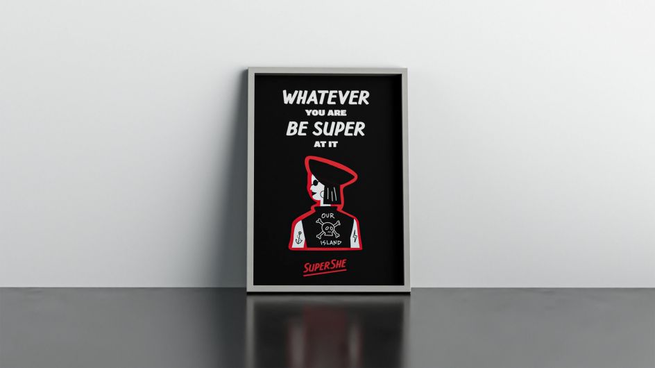 &Walsh's protest poster-inspired branding for online community and ...