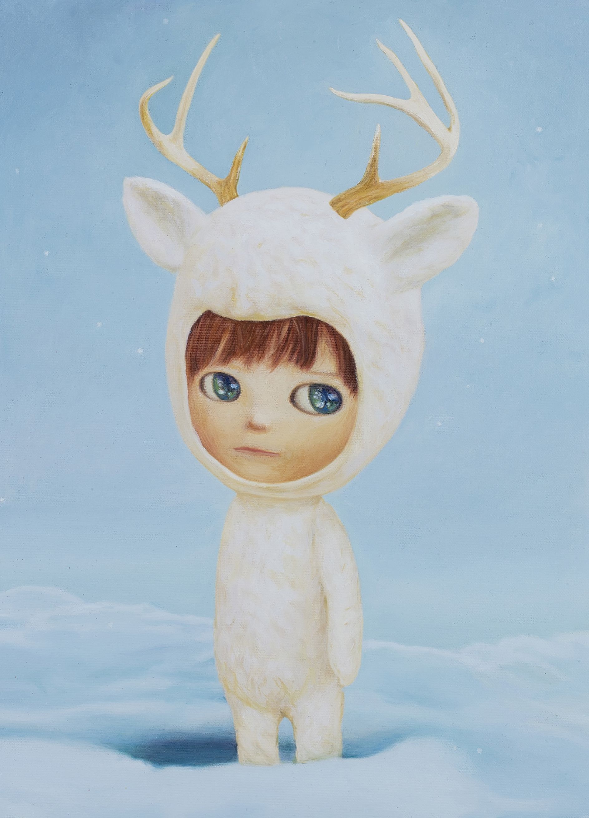 Animal Crossing: Oil paintings by Mayuka Yamamoto of enigmatic children ...