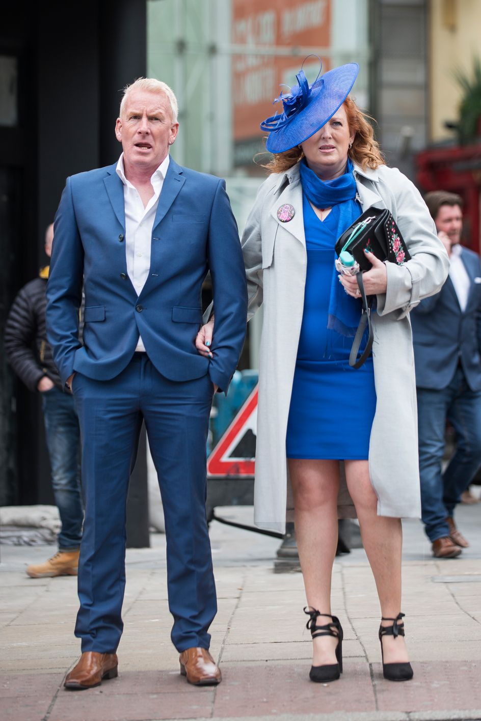 Photographs by Jan Enkelmann of 'glamorous' Brits making their way to ...