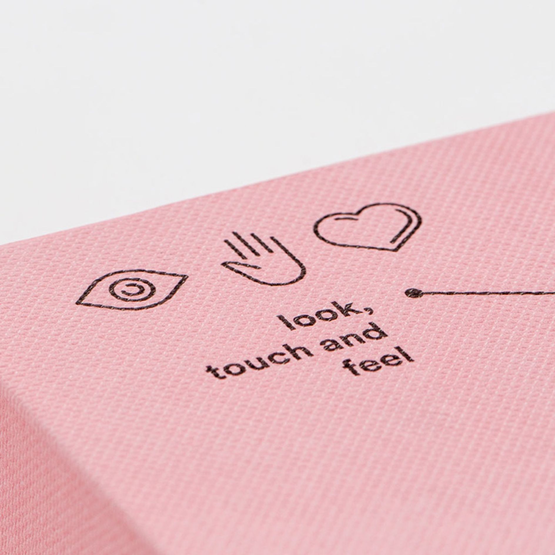 Two tones, two sets of symbols creates an appealing paper catalogue for ...