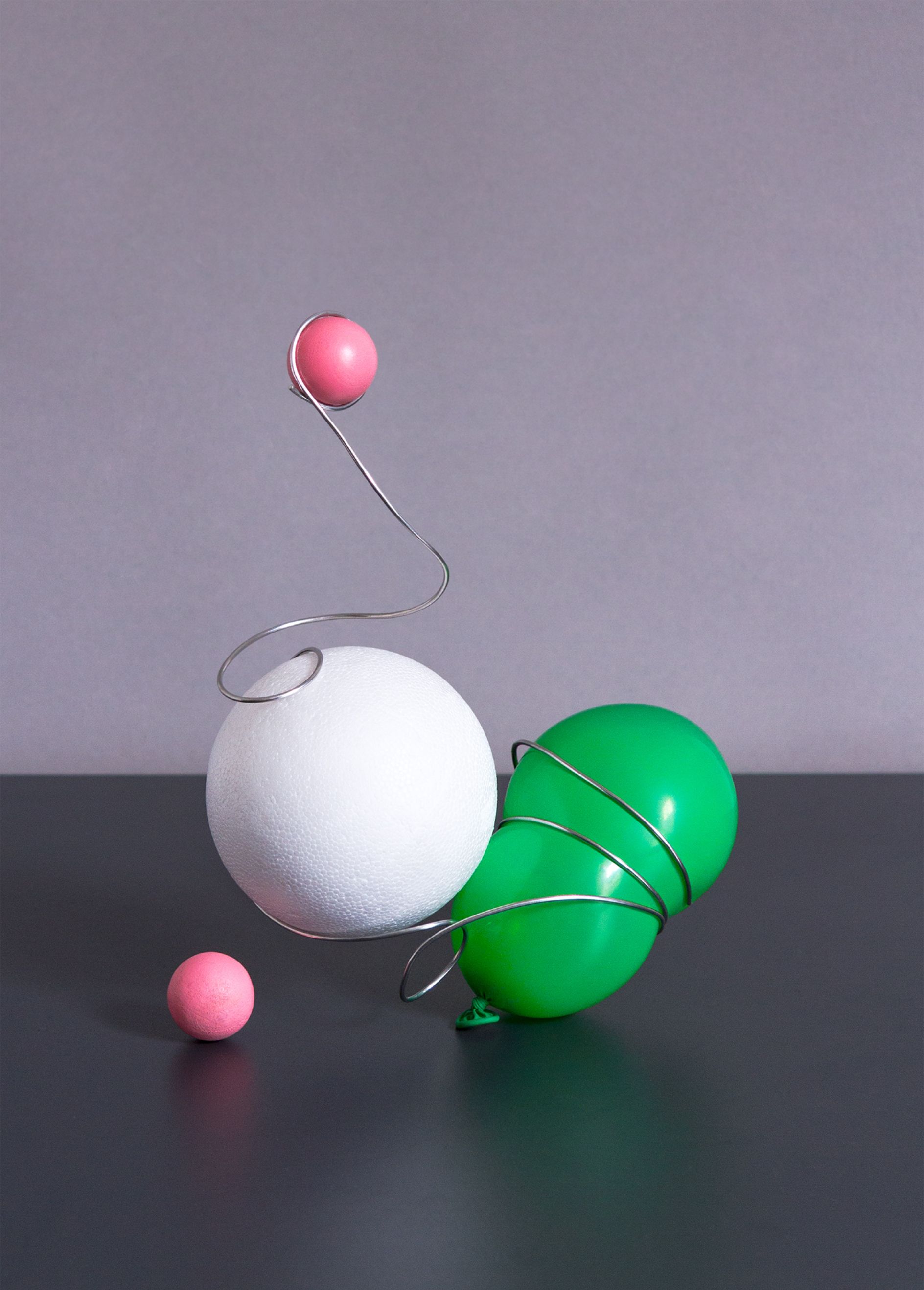 Still life photographs of found objects inspired by different seat ...