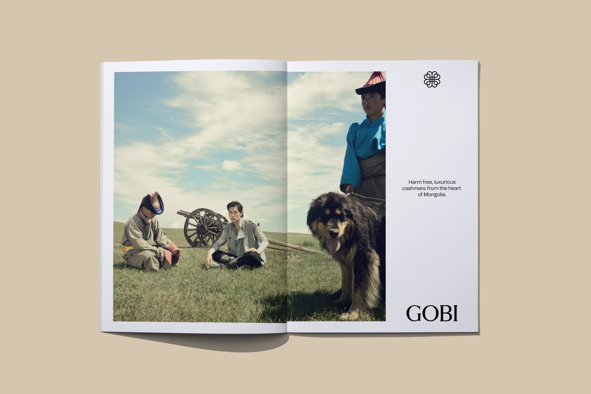 New identity for cashmere brand Gobi is deeply rooted in Mongolian ...