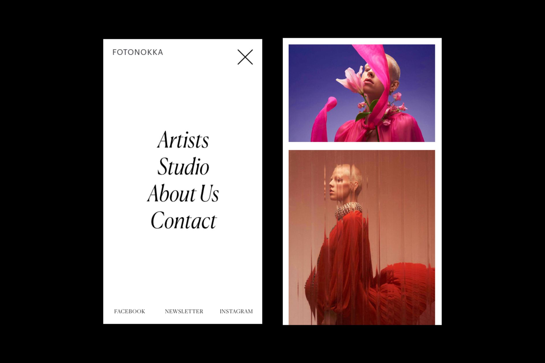 Sofia Pusa's brand refresh for a Finland photography agency is inspired by the crucial F-stop ...