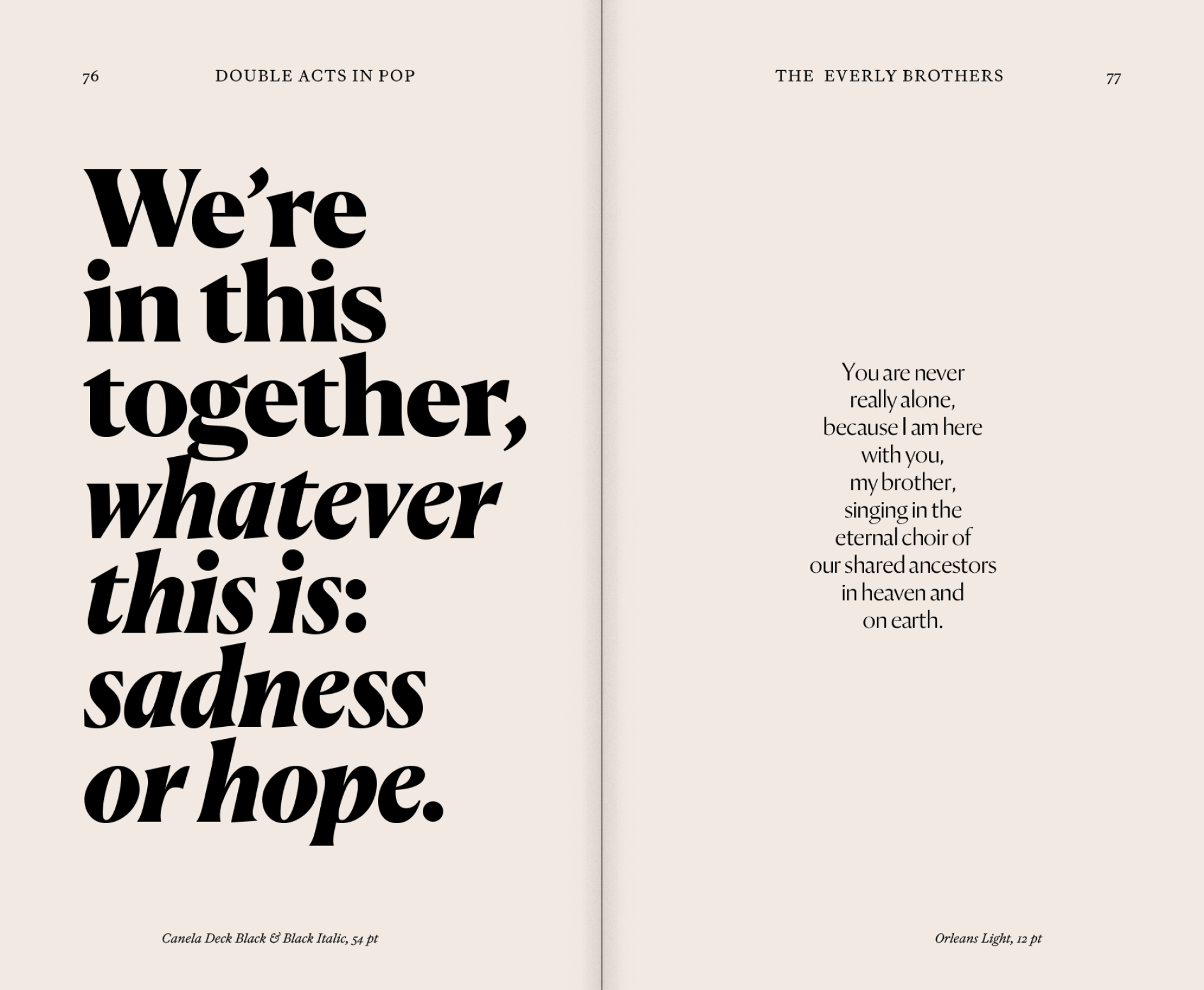 Commercial Type releases visual journal Double Acts in Pop | Creative Boom