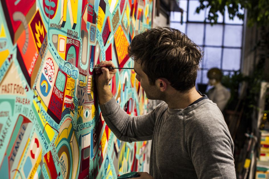 You Are Here, a new exhibition by David Shillinglaw | Creative Boom