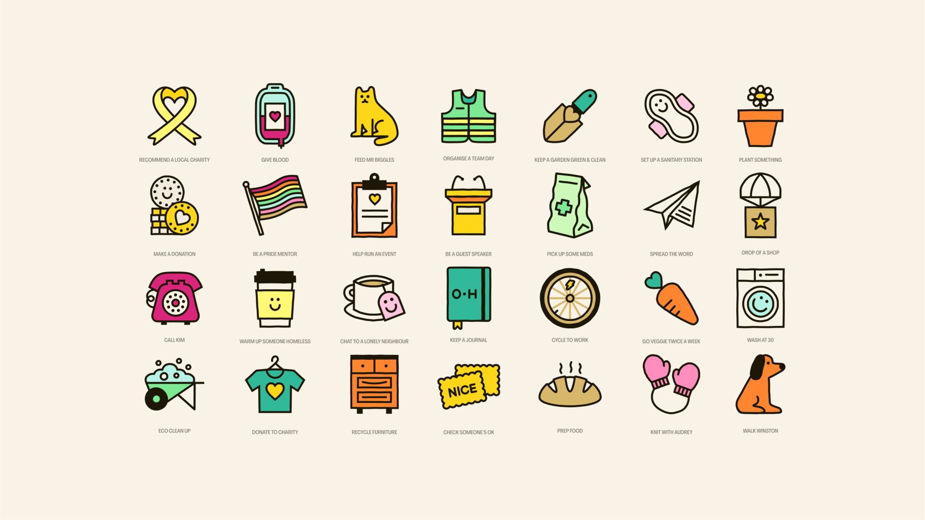 Fiasco gives new meaning to volunteering, with its branding for OnHand ...