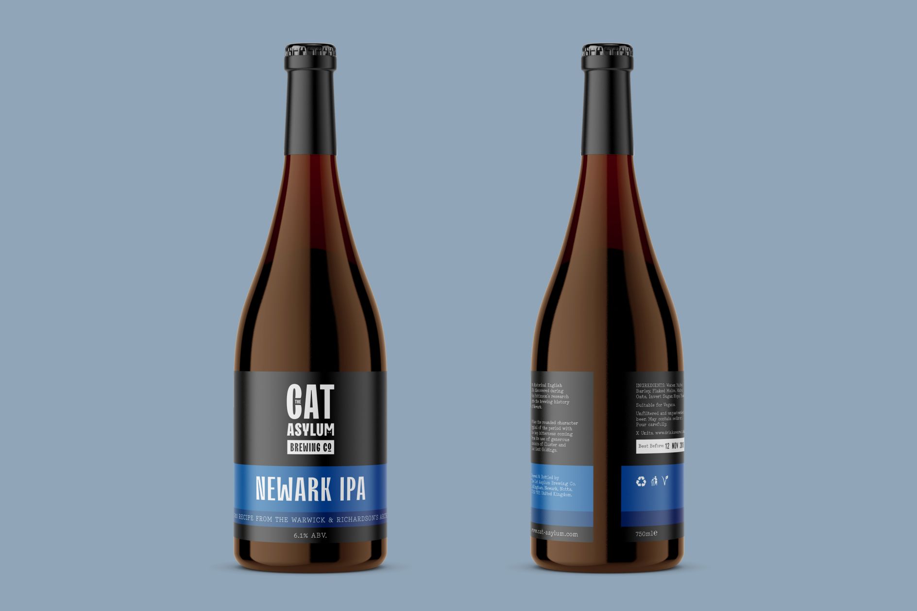 Make Future's clever identity and packaging for The Cat Asylum ...