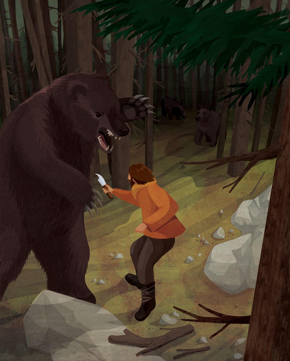 Kerry Hyndman illustrates Survivors, an award-winning book on inspiring ...