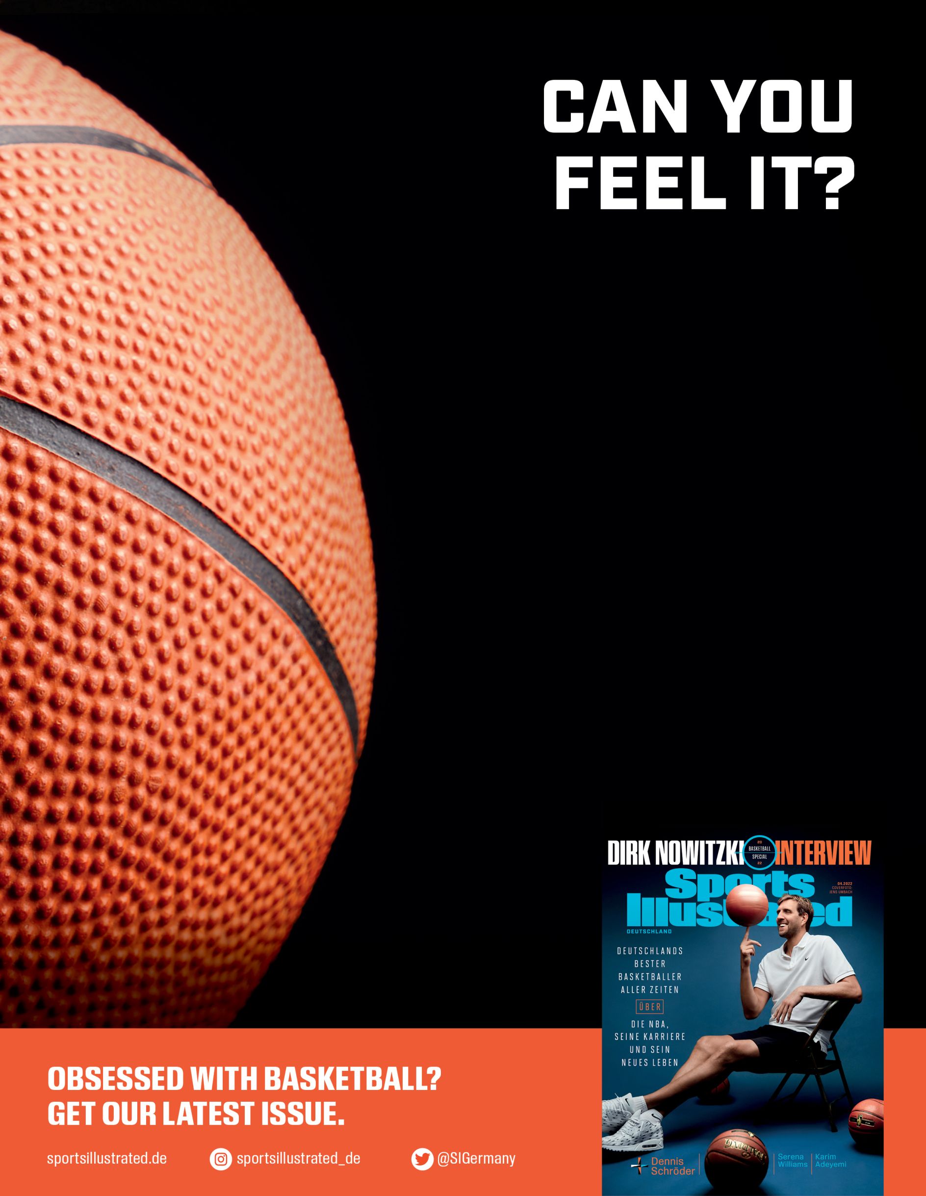 Genius Sports Illustrated basketball ad is a design slam dunk ...