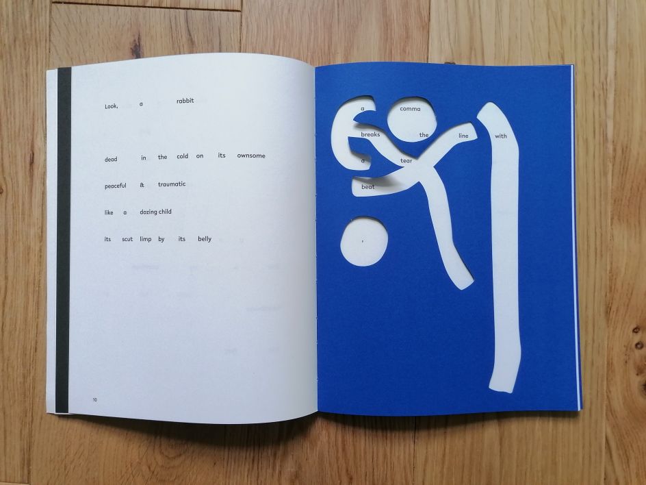 Little Dead Rabbit: playful poetry book finds new ways to balance text ...