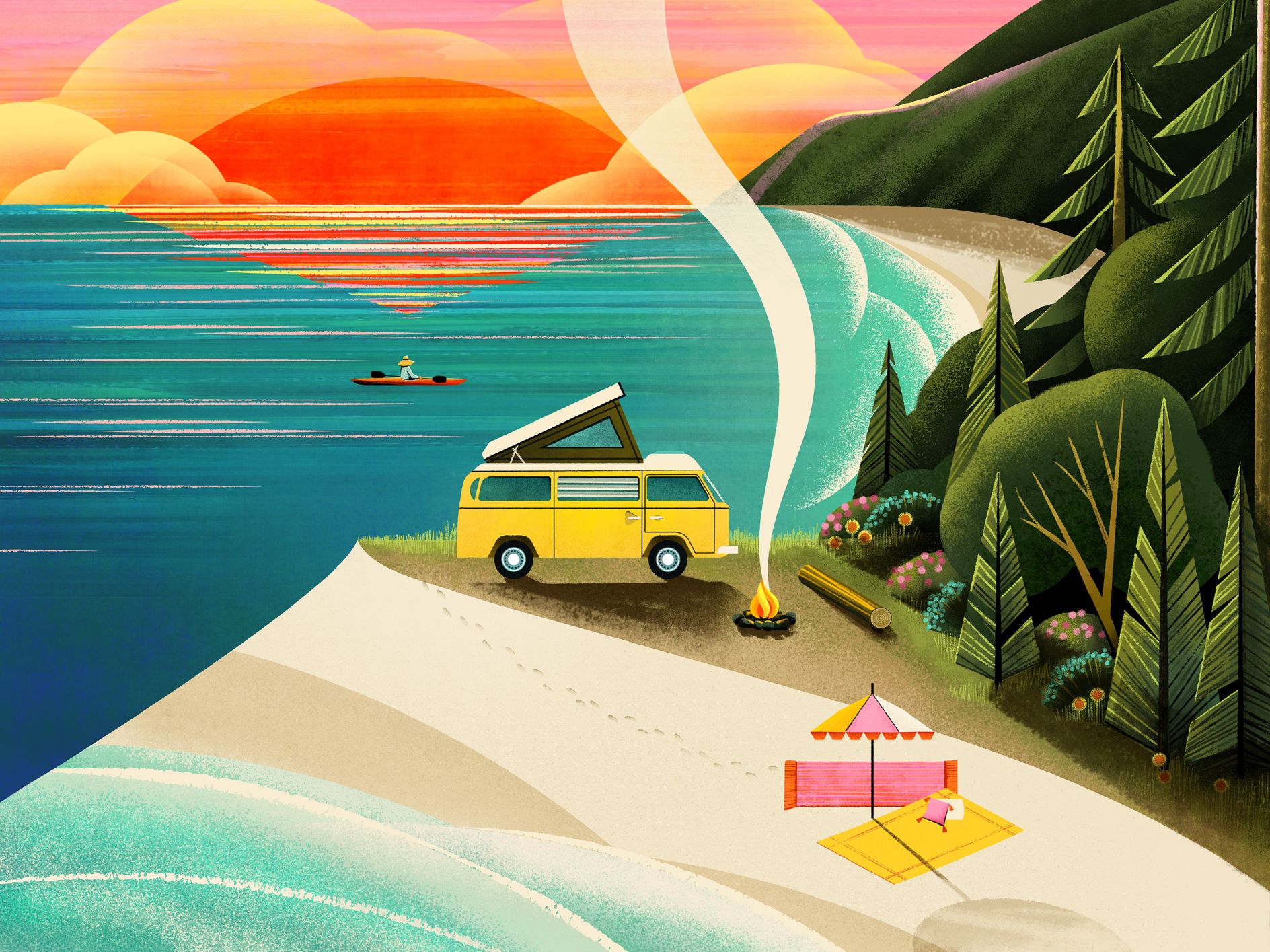 Illustrator Laura Moyer on why location truly doesn't matter for a ...