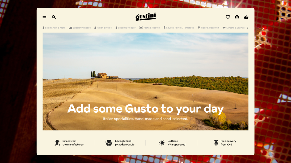 Koto crafts a Mediterranean culinary story for Gustini | Creative Boom