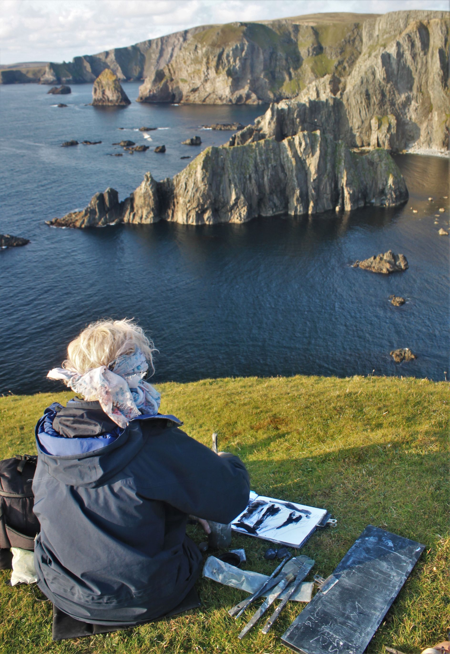 Janette Kerr on being a foul-weather artist, her passion for the sea ...