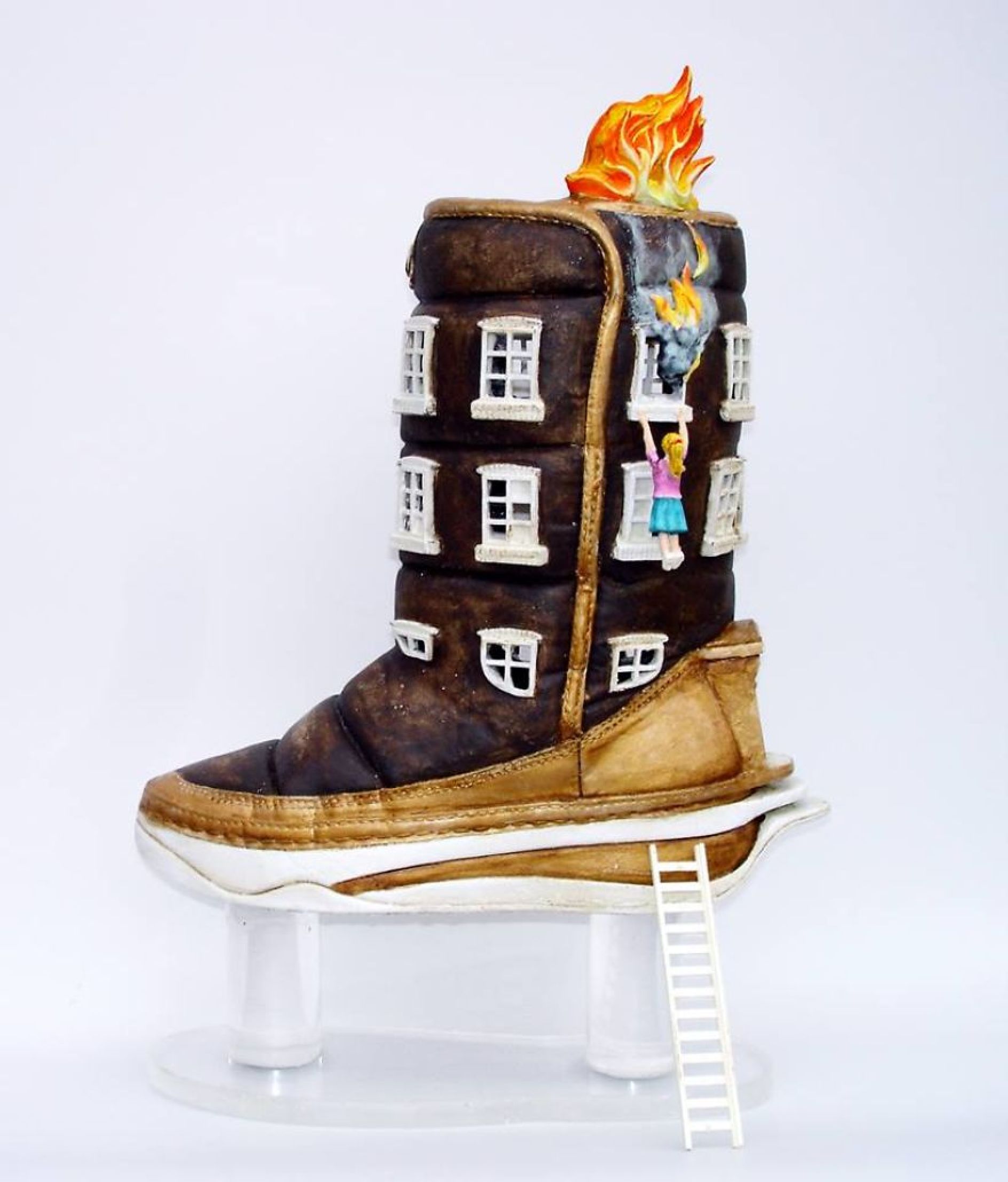 Storytelling Shoes: Artist transforms shoes into sculptures that tell a ...