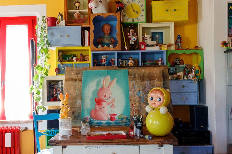 Nicoletta Ceccoli's childlike paintings are a delectable balance of ...