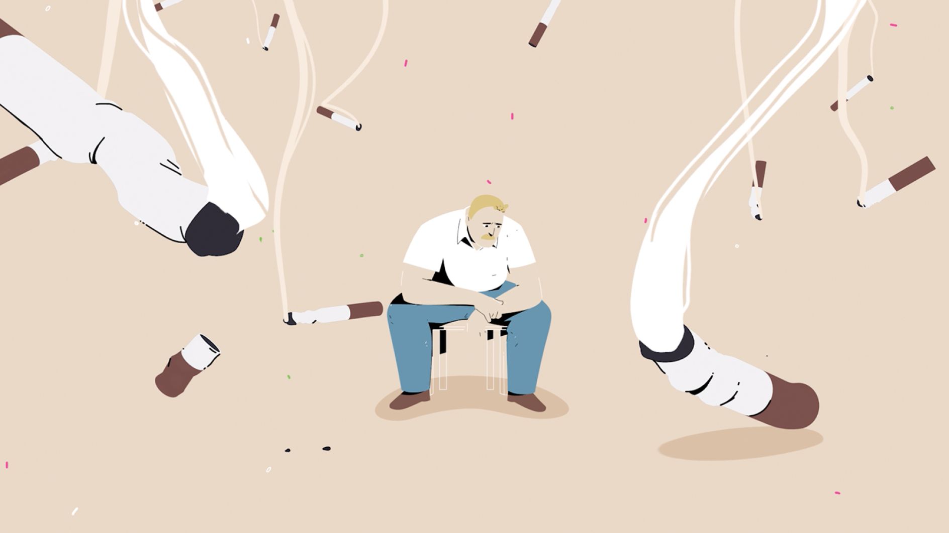 Robertino Zambrano reveals smokers' struggles in gorgeously animated ...