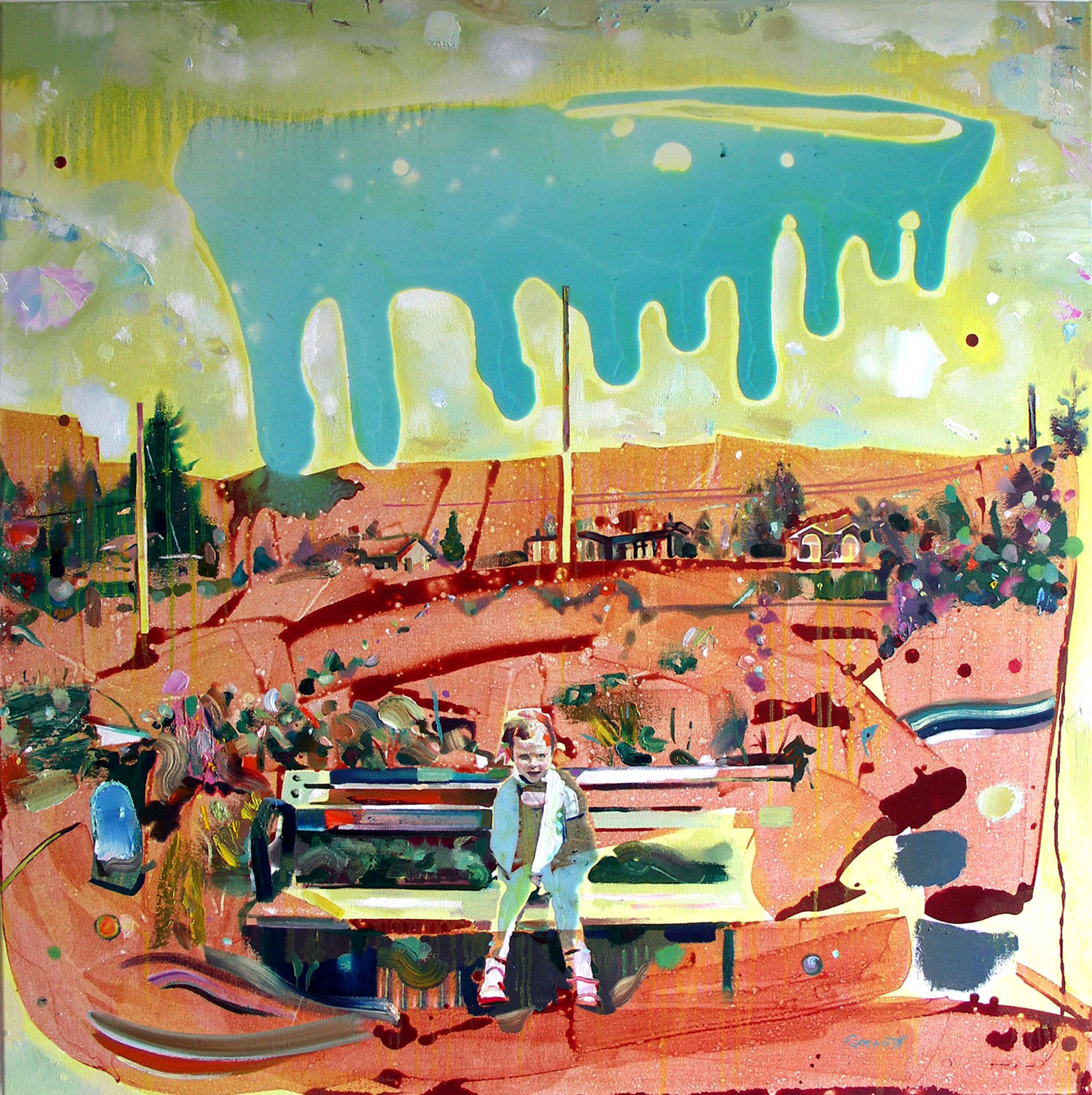 Geoff Farnsworth captures his personal world in striking oil paintings ...