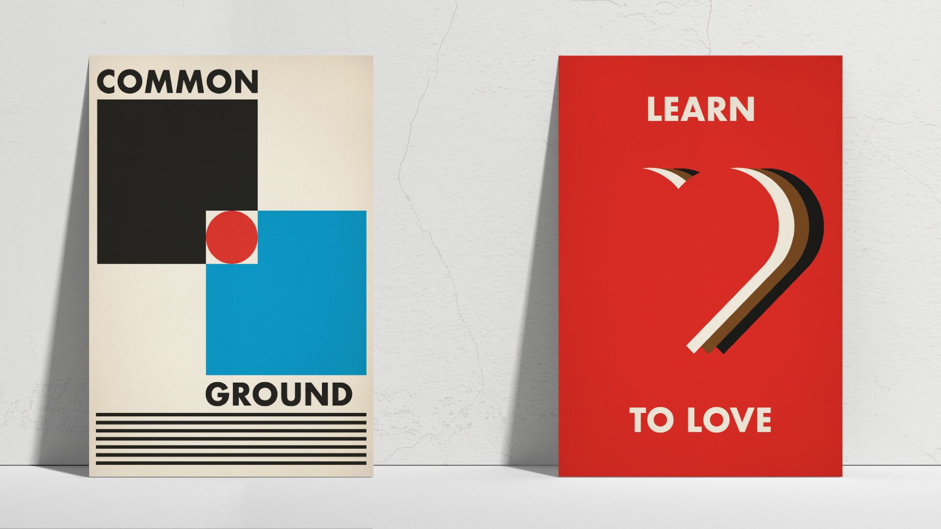 Posters by designer Antoney Calvert that celebrate our shared humanity ...