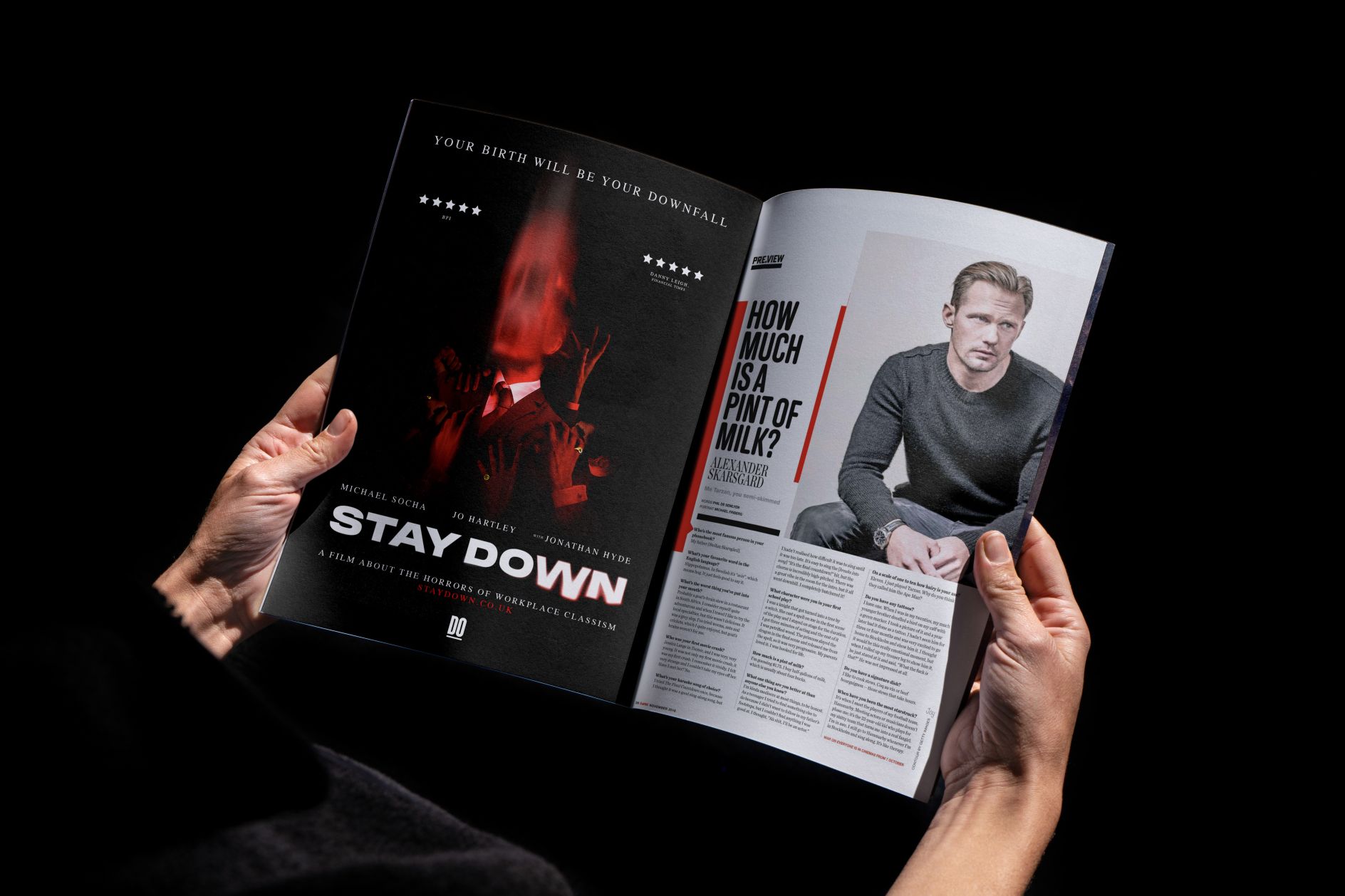 Stay Down: Trailer for a new horror film to shock bosses into closing ...