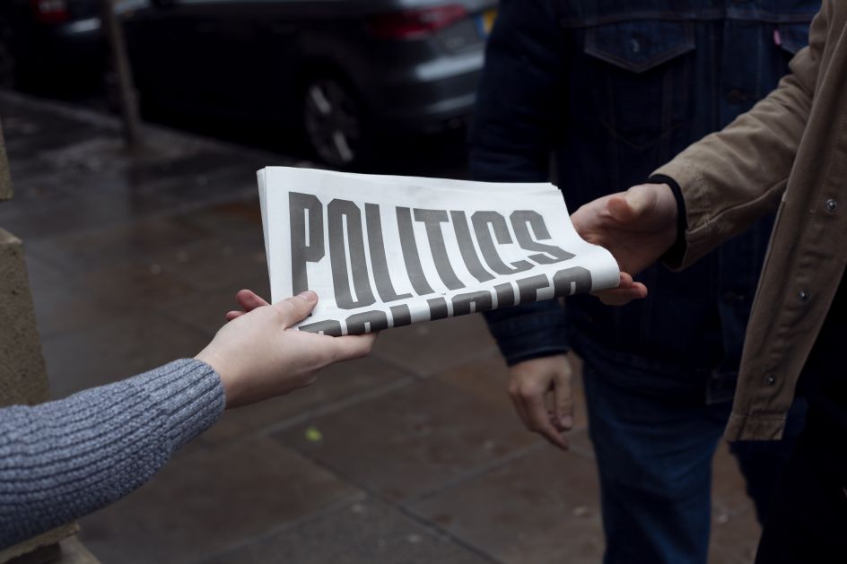 Two designers create a 'non-biased newspaper' to compare the policies ...