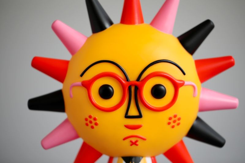 Tad Carpenter sparks joy with his Sunday Sun vinyl figures | Creative Boom