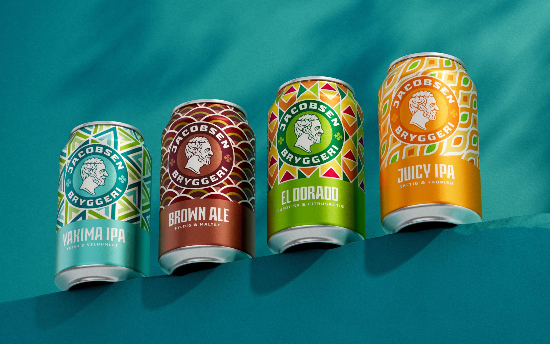 Robot Food refreshes Carlsberg's craft beer brand Jacobsen | Creative Boom