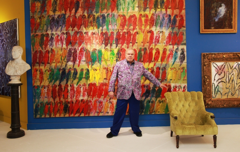 Hunt Slonem on colour, living with 60 birds and never limiting your ...