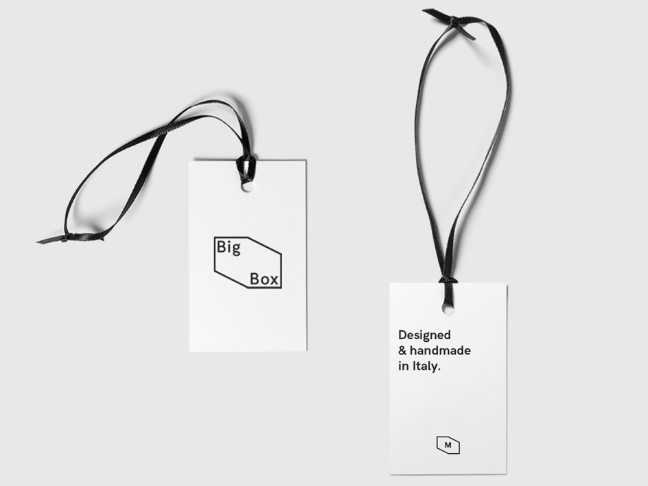 Big Box tries on a clean and minimalist identity for its new clothing ...