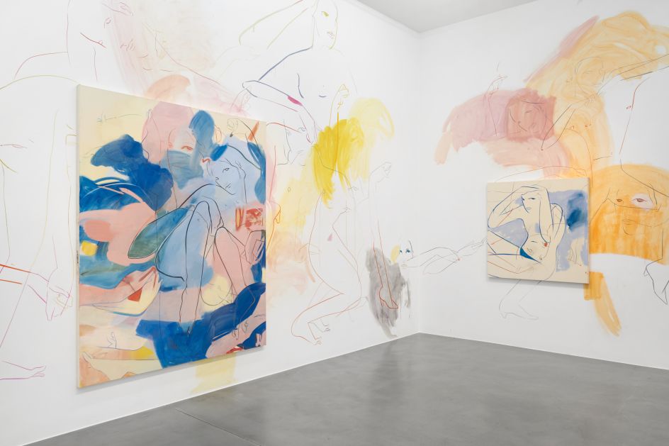 Paintings by France-Lise McGurn inspired by partying spill out onto ...