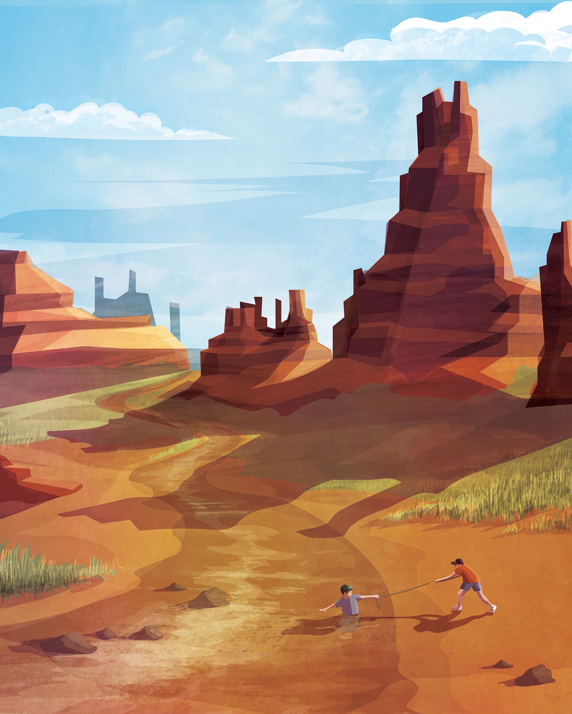 Kerry Hyndman illustrates Survivors, an award-winning book on inspiring ...