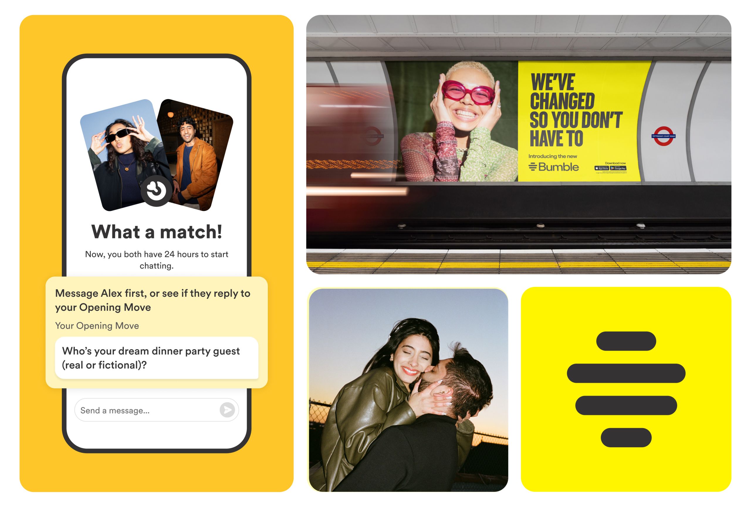 Female-first dating app Bumble unveils bold new look and useful new ...