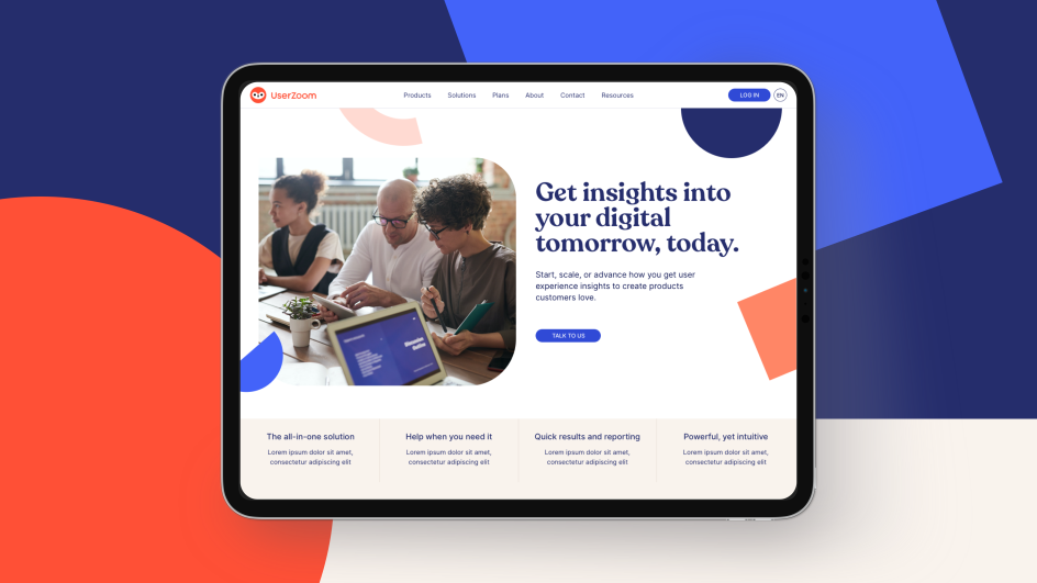 How & How's identity for UserZoom adds warmth and wisdom to the UX firm ...