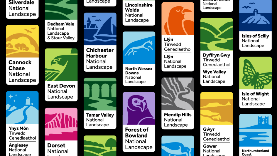 National Landscapes' new identity is a simple concept, beautifully ...