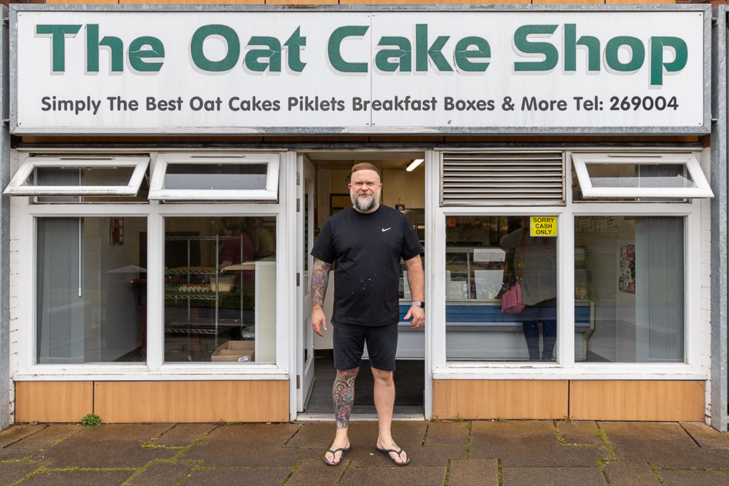 Photographs of North Staffordshire's unique oatcake shops that you won ...