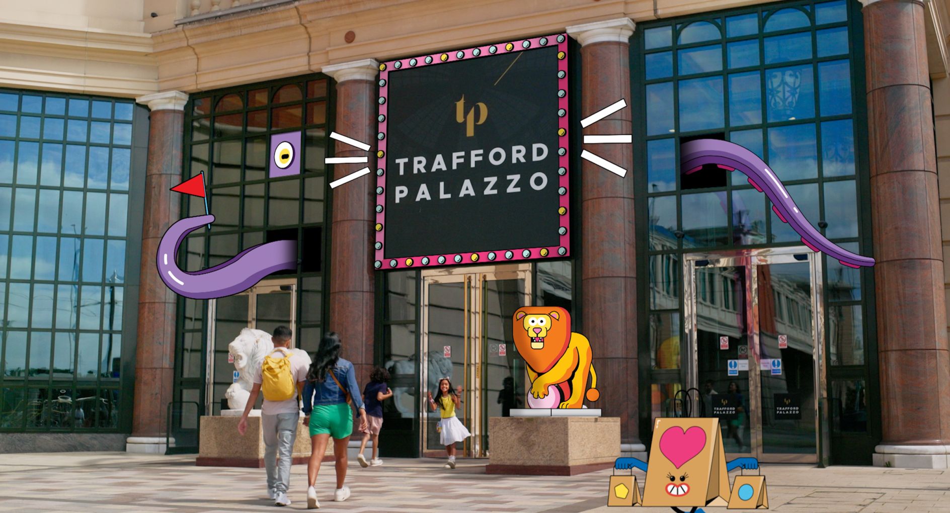 Mixed-media ad developed by Flow Creative urges families to ditch their ...