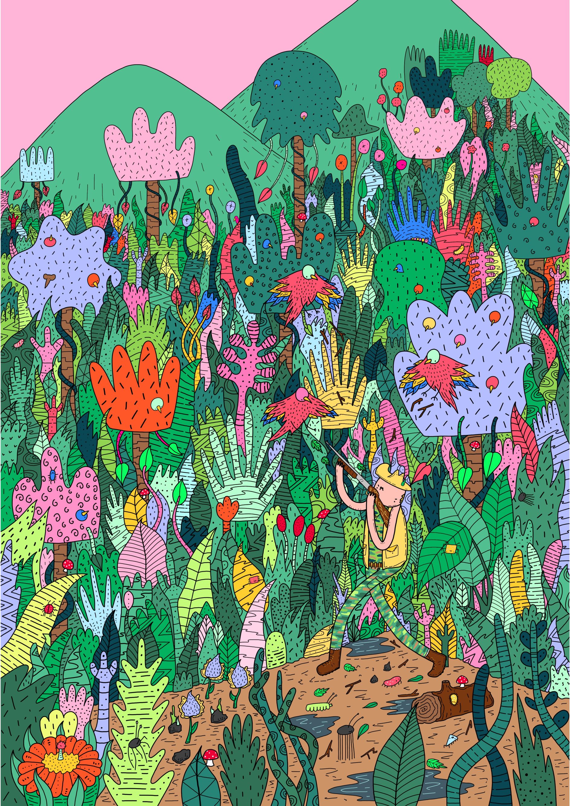 George Goodwin's detailed, quirky illustrations that show a love of ...