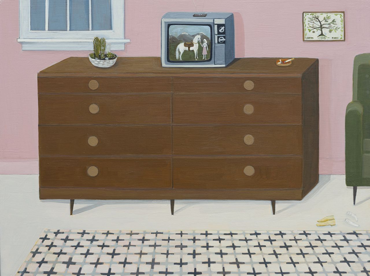 Angela Burson's paintings of strangers invite you to figure out their ...