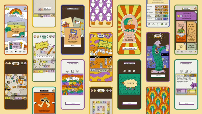 Studio Folly share the design secrets of Gubbins, the hit new word game | Creative Boom