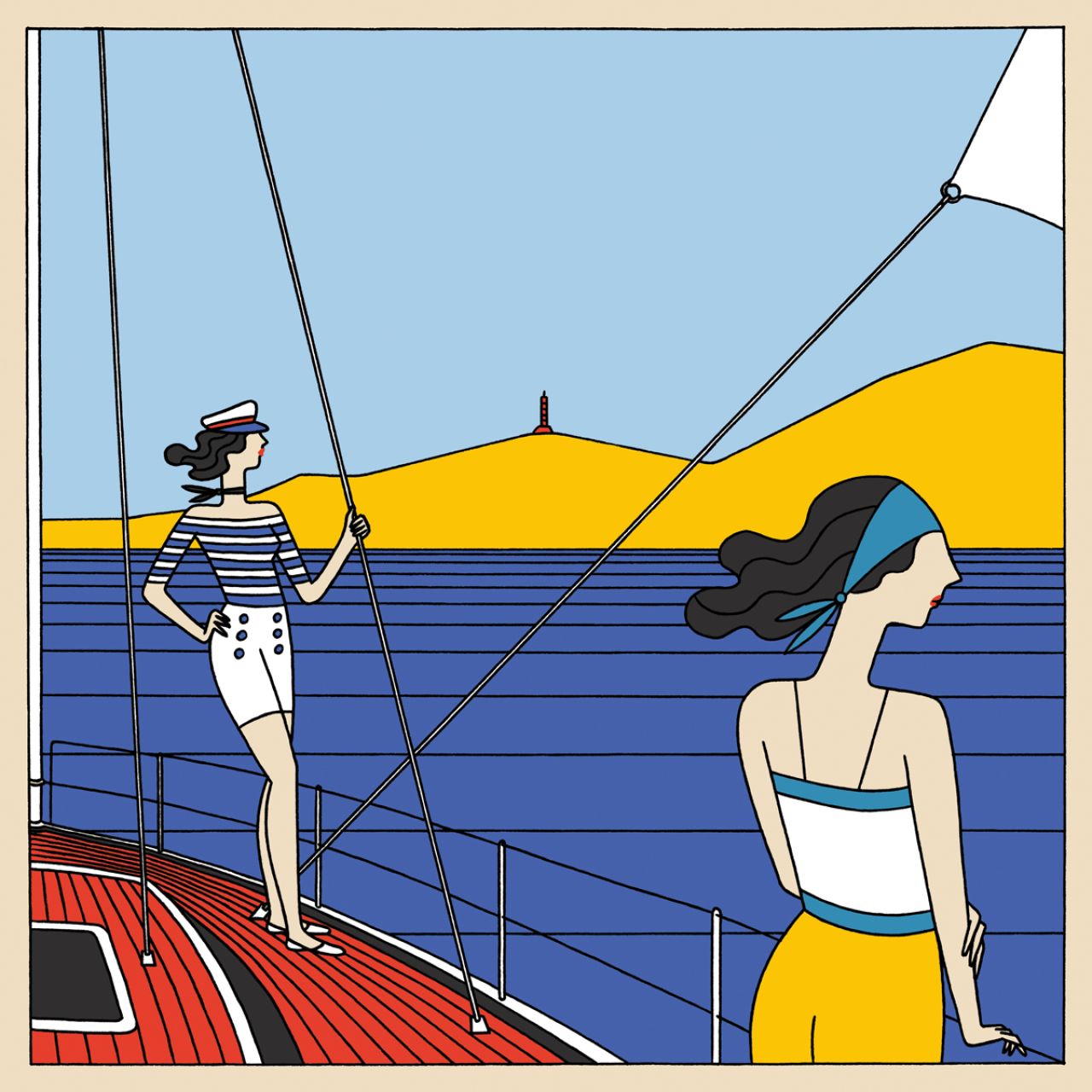 The Summer Series: Travel themed illustrations capture the fun of the ...