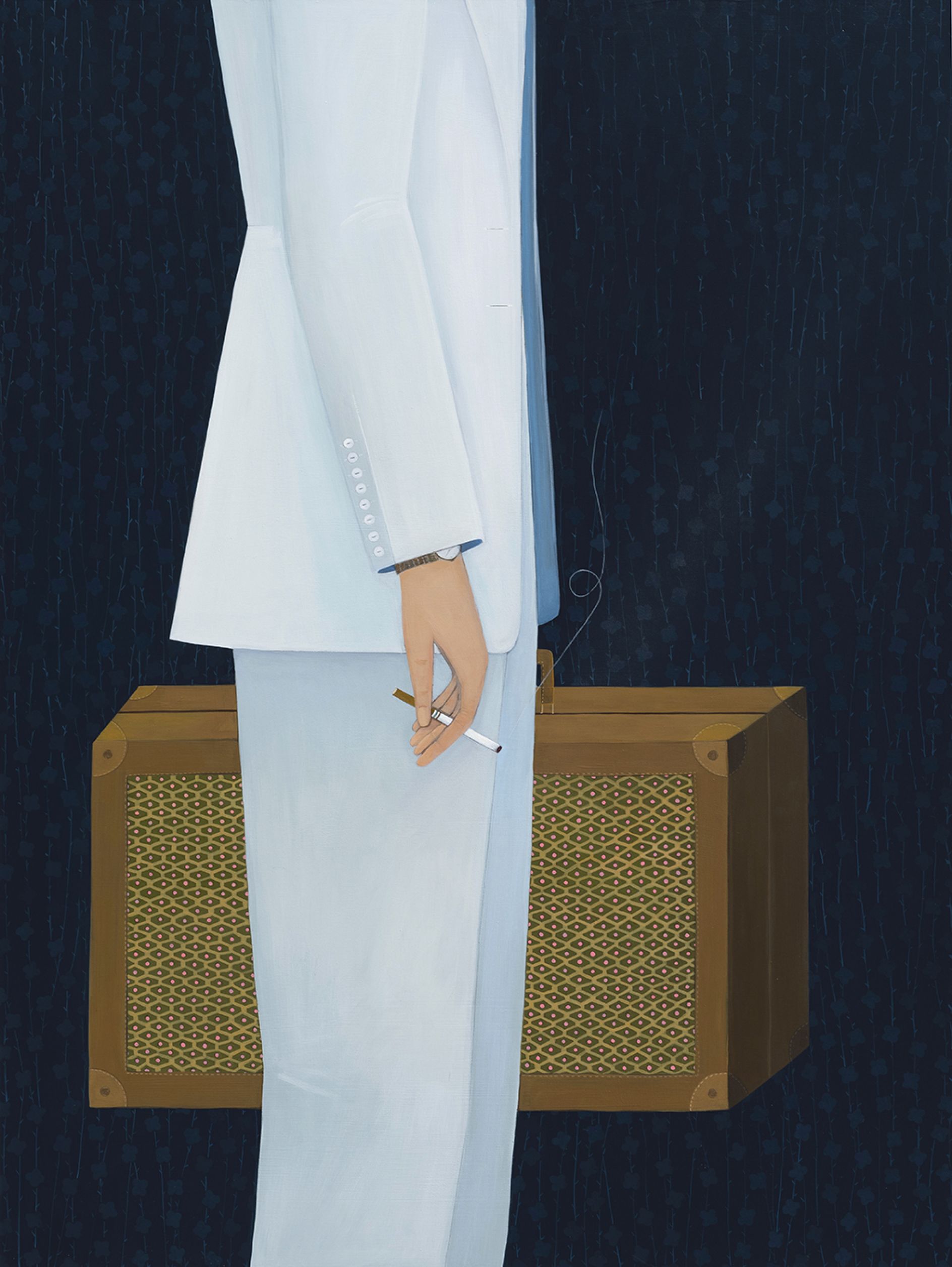 Angela Burson's paintings of strangers invite you to figure out their ...