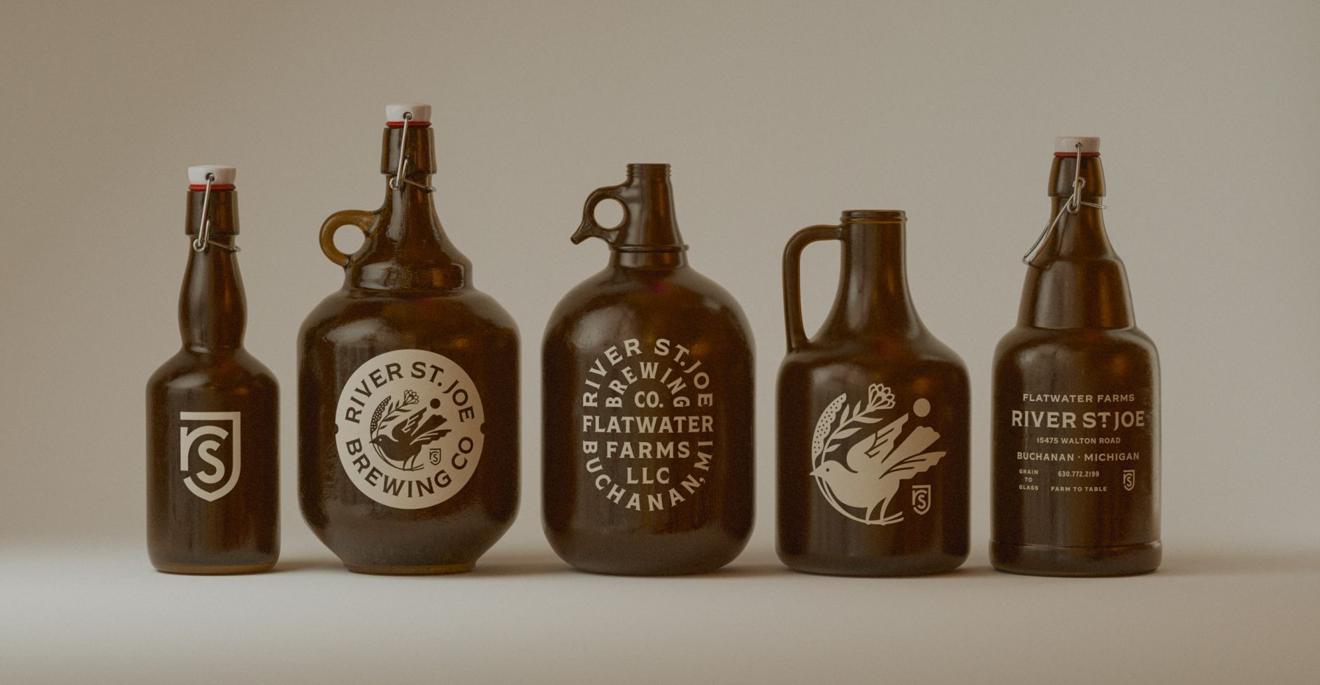 Brewery branding by Studio MPLS subtly evokes farm life | Creative Boom