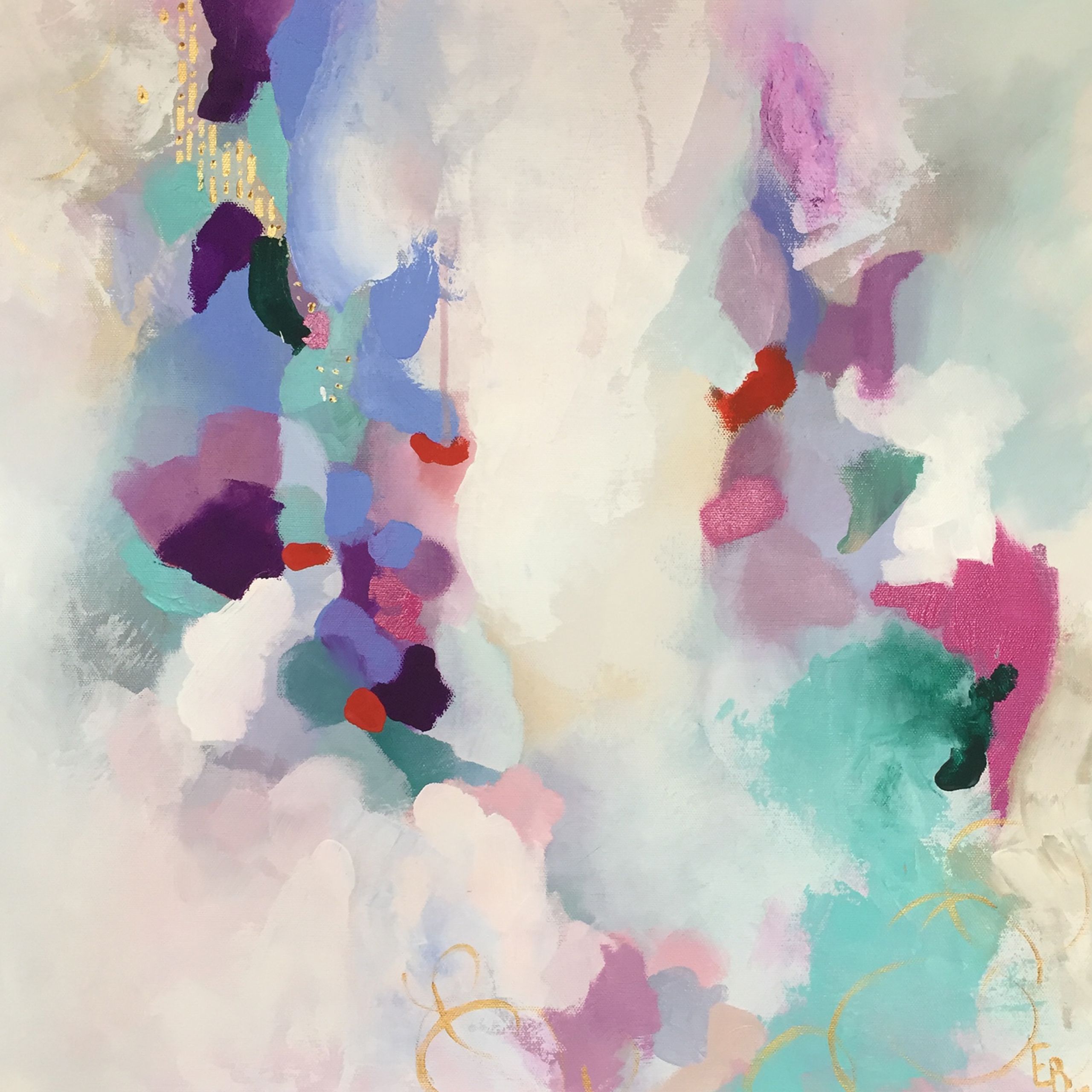 Art that grows backwards: The abstract paintings of Erica Beck ...