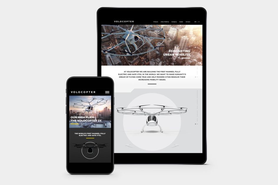 The Foreign Office creates identity for Volocopter, the world's first ...