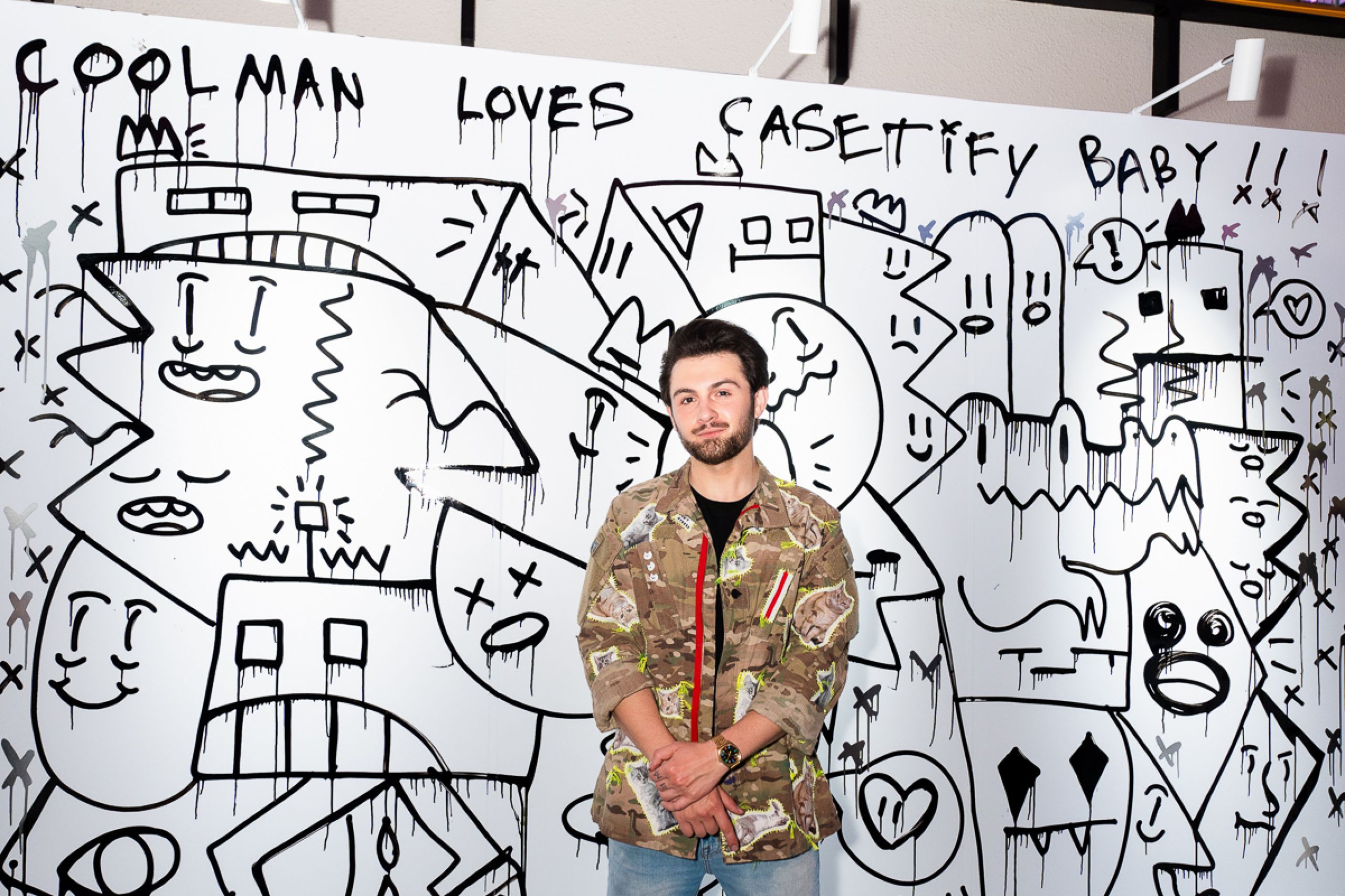 Coolman's latest character antics captured by CASETiFY | Creative Boom