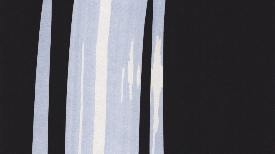 Thomas Danthony's meditative paper collages of waterfalls | Creative Boom