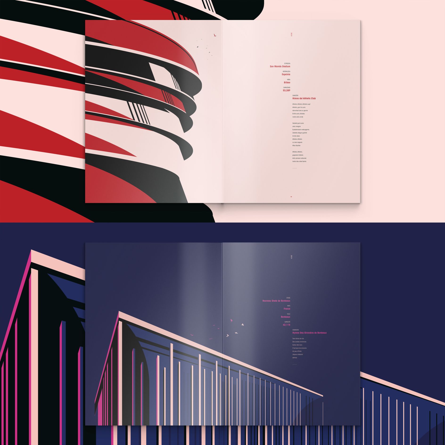 Where the heart is: illustrated book HOME celebrates football stadia ...